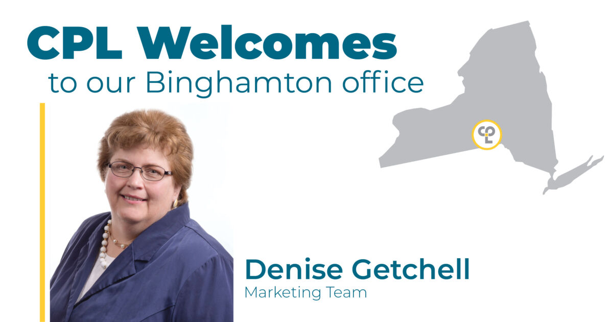 CPL Welcomes Denise Getchell in Binghamton | CPL