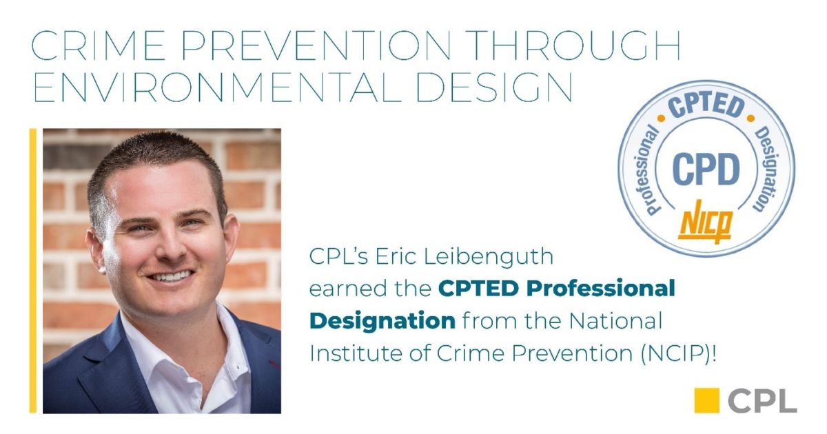 Crime Prevention Through Environmental Design Offered at CPL | CPL