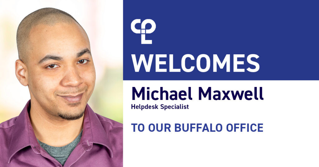 CPL Welcomes Michael Maxwell in Buffalo | CPL