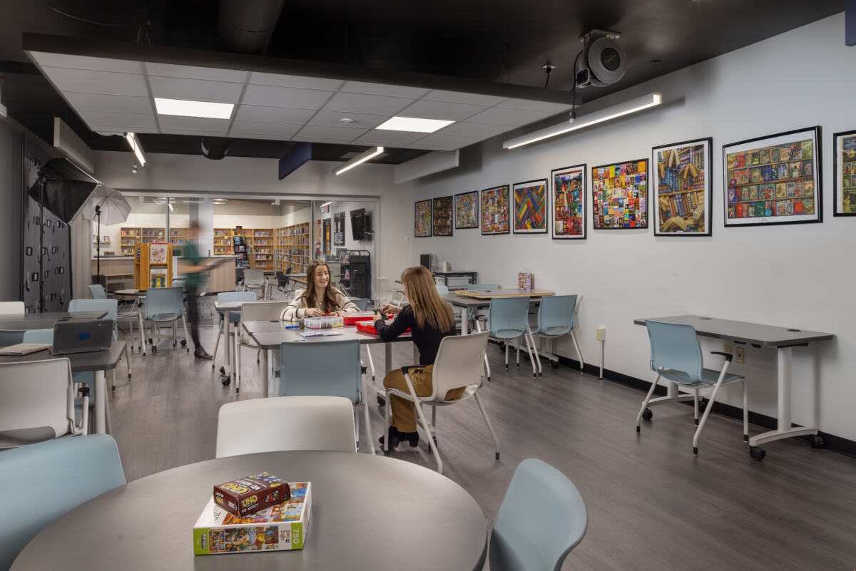 Odyssey High School Library and Makerspace Renovation | CPL