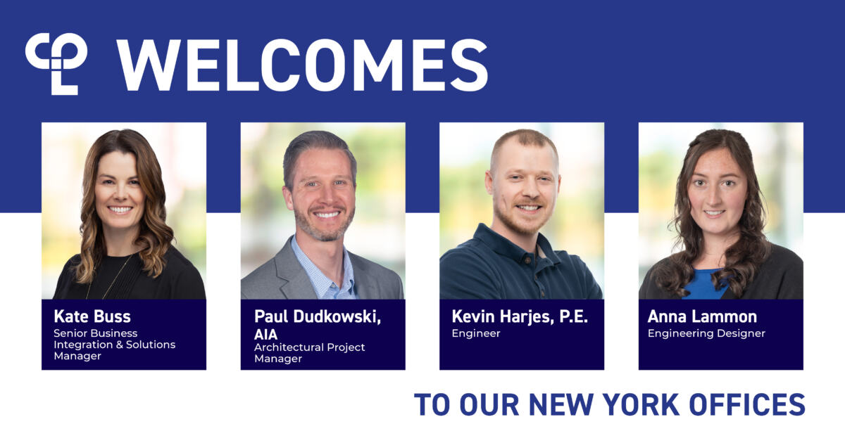 CPL Welcomes Kate Buss, Paul Dudkowski, Kevin Harjes and Anna Lammon to ...